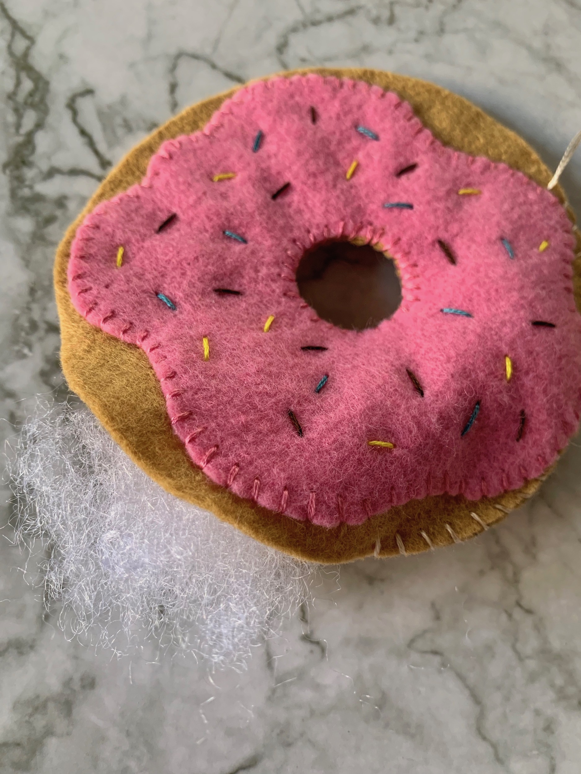 DIY Stacking Felt Doughnuts with Sprinkles! – Whole Heartily