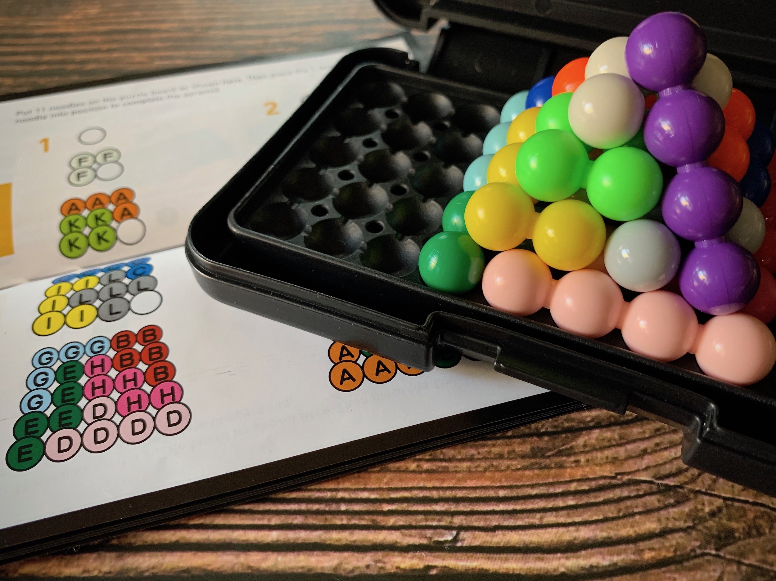 Tabletop Game – Let’s Play Kanoodle! – Whole Heartily
