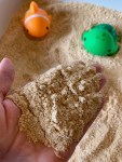 DIY Edible “Sand” for Sensory Playtime – Whole Heartily