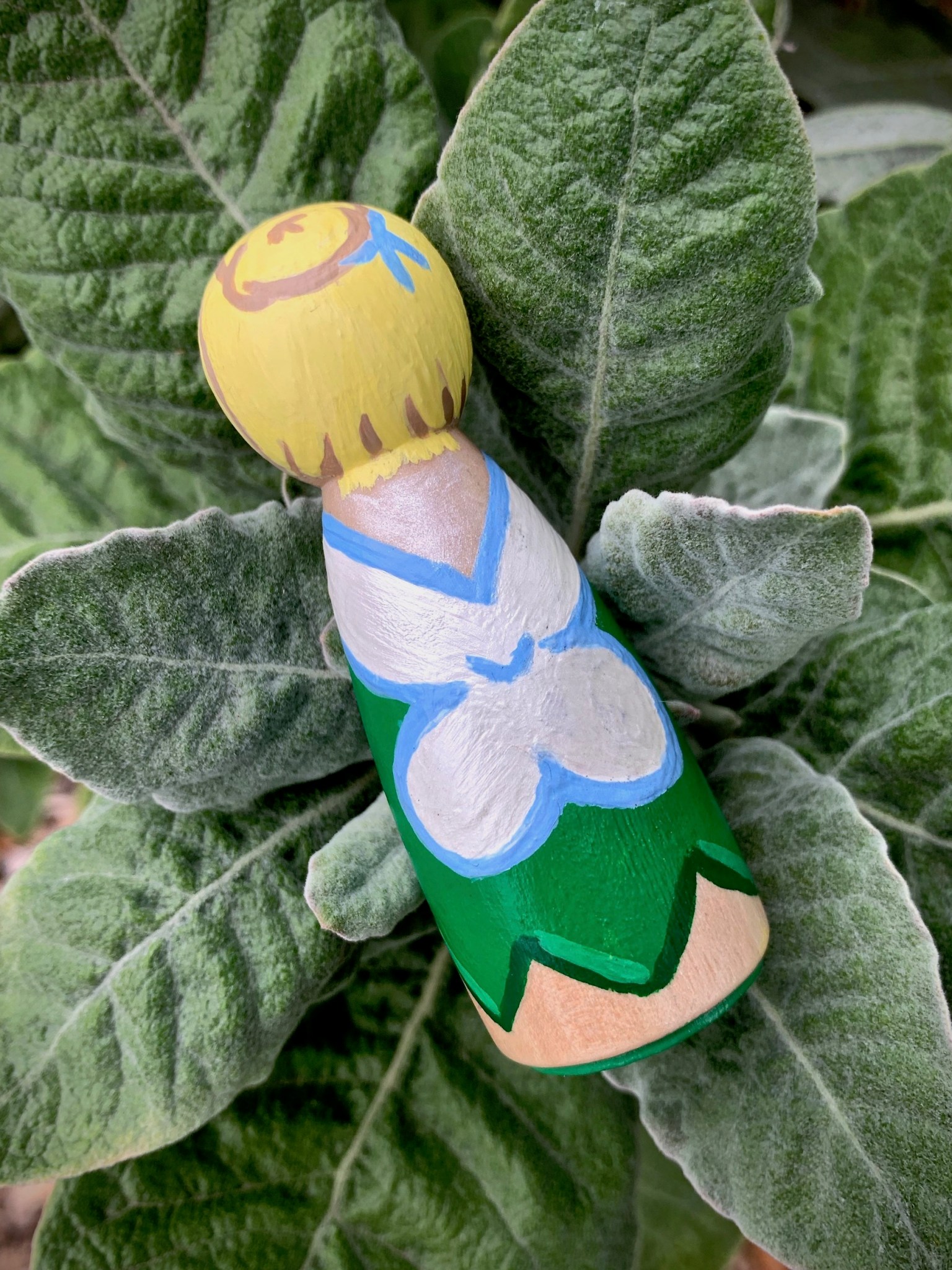 DIY Tinker Bell Peg Doll – Whole Heartily