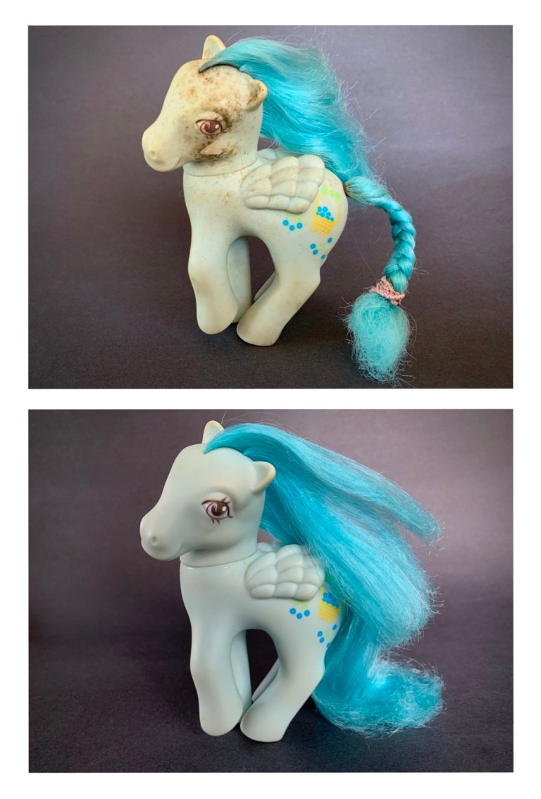 How to Clean – Classic My Little Pony Toys – Whole Heartily