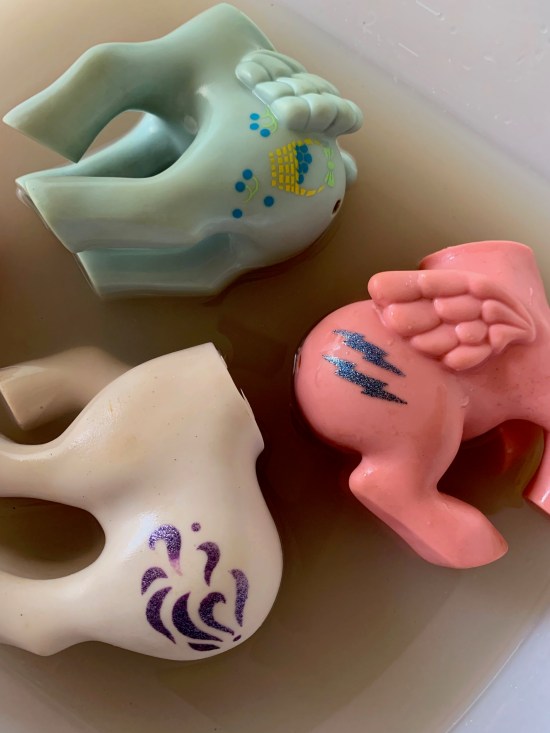 How to Clean – Classic My Little Pony Toys – Whole Heartily