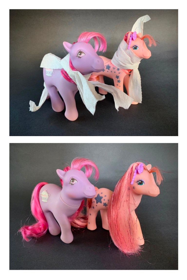 How to Clean – Classic My Little Pony Toys – Whole Heartily