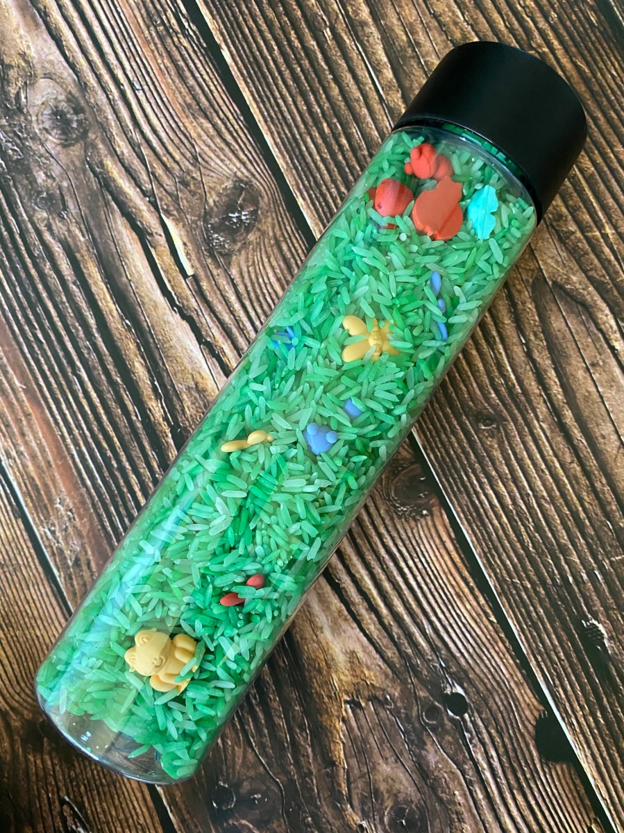 DIY Spring Sensory Bottle – Whole Heartily