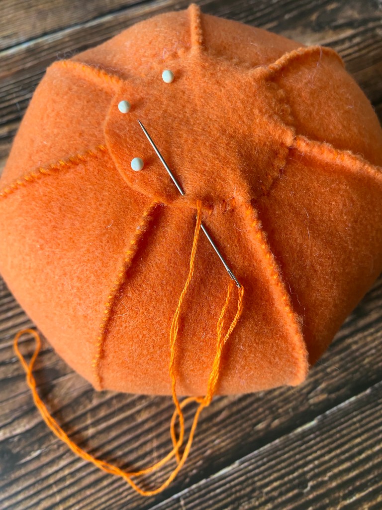 DIY Felt Pumpkin – Whole Heartily