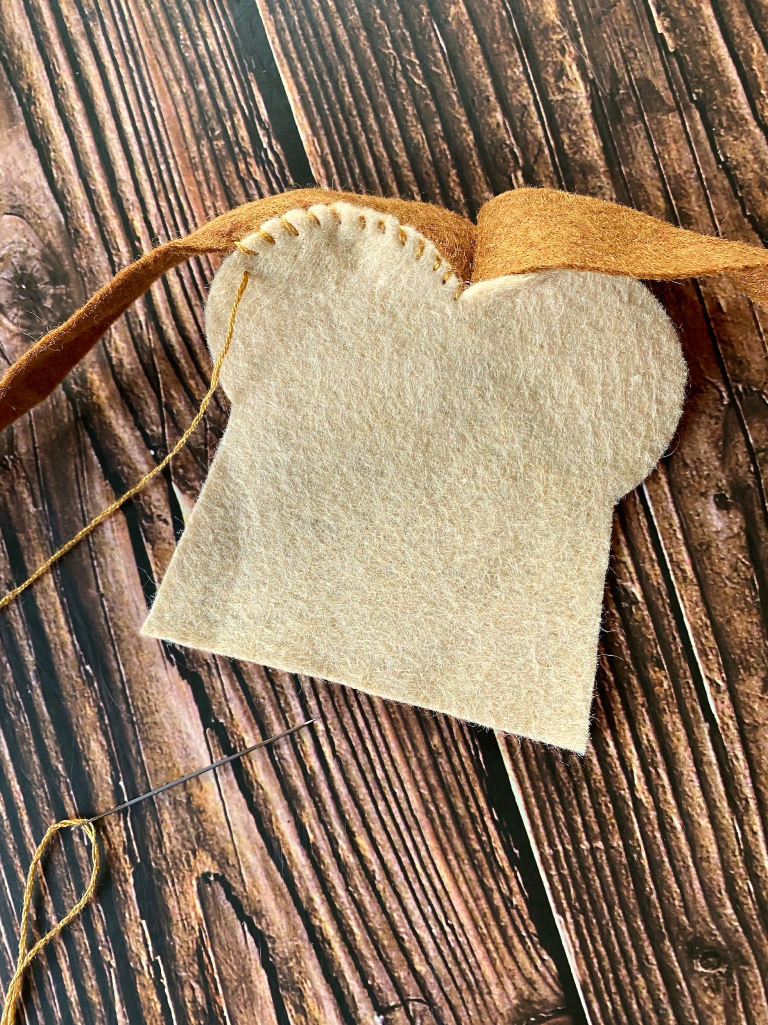 DIY – Felt Sandwich – Whole Heartily