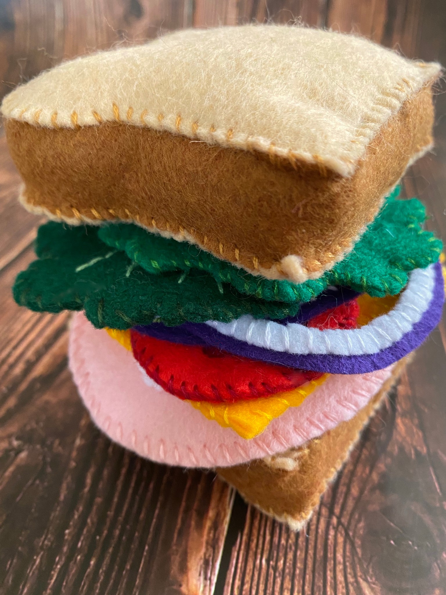 DIY – Felt Sandwich – Whole Heartily