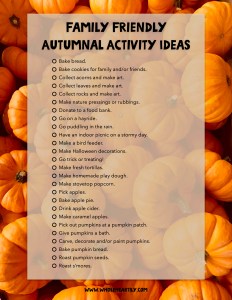 Family Friendly Autumnal Activity Ideas – Whole Heartily