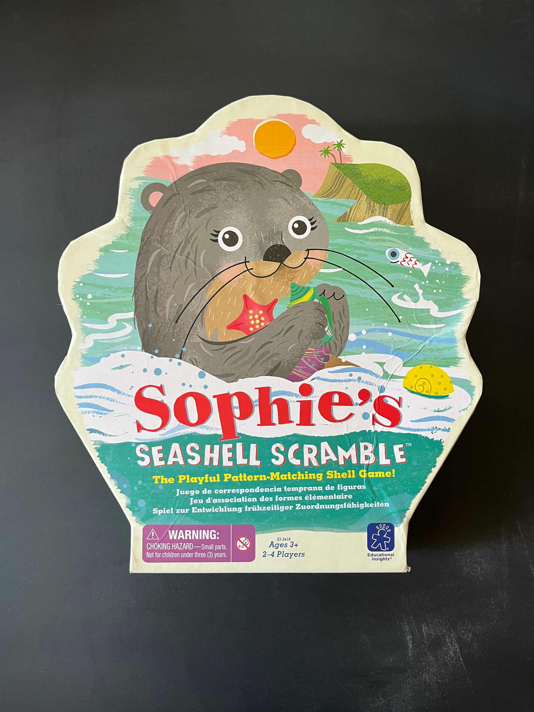 How to Play – Sophie’s Seashell Scramble – Whole Heartily