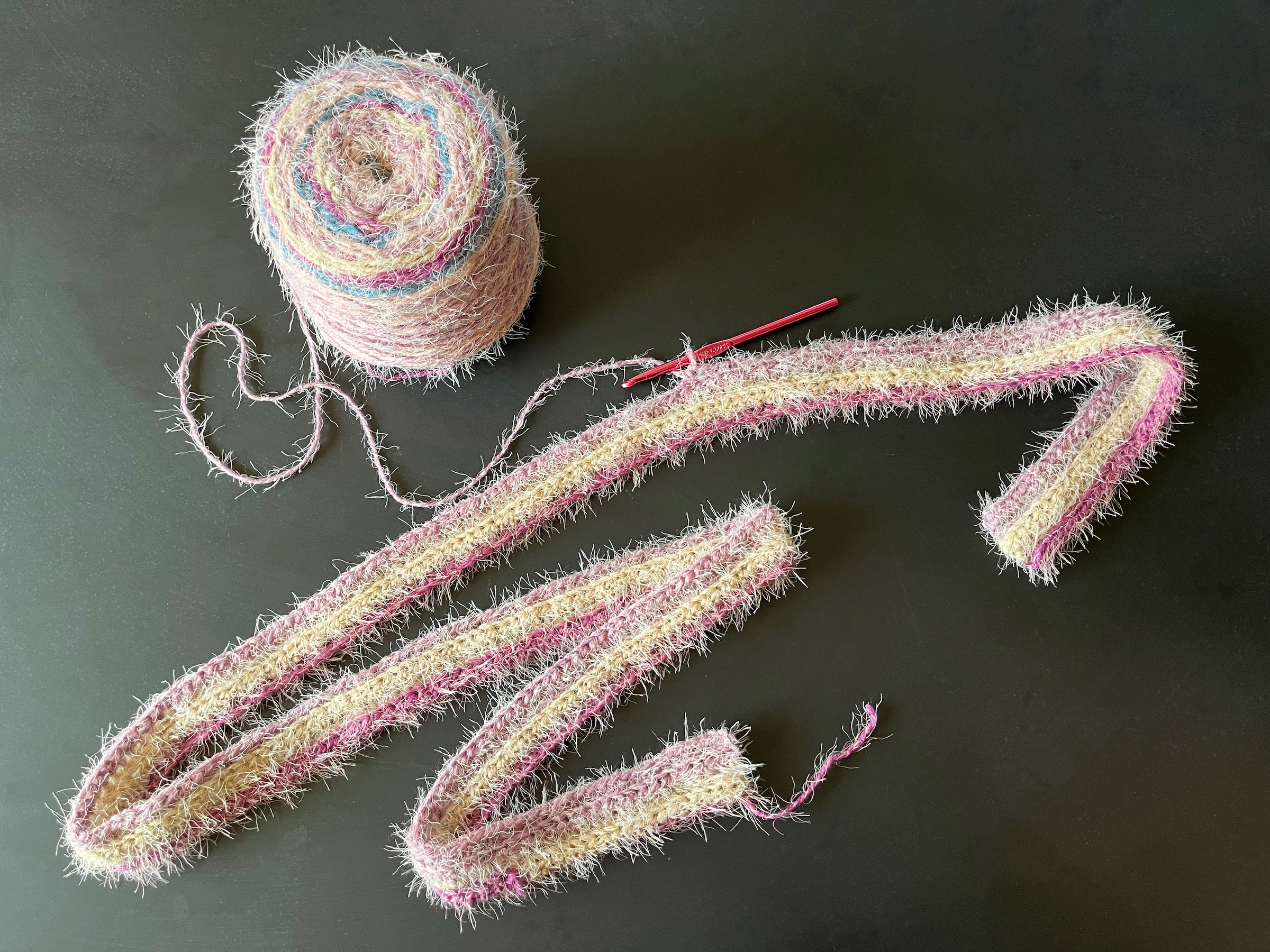 DIY Crochet – Warm, Fuzzy Scarf Pattern – Whole Heartily
