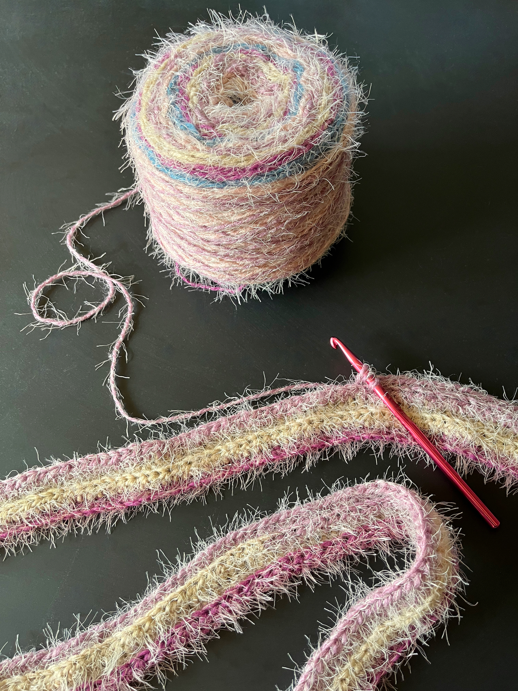 DIY Crochet – Warm, Fuzzy Scarf Pattern – Whole Heartily