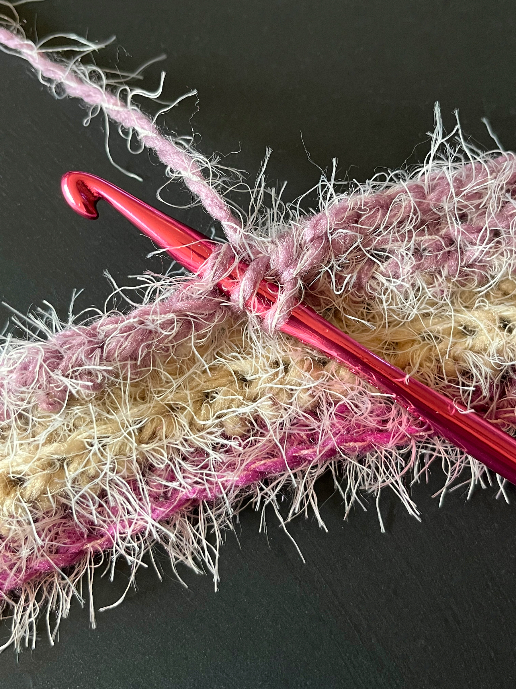 DIY Crochet – Warm, Fuzzy Scarf Pattern – Whole Heartily