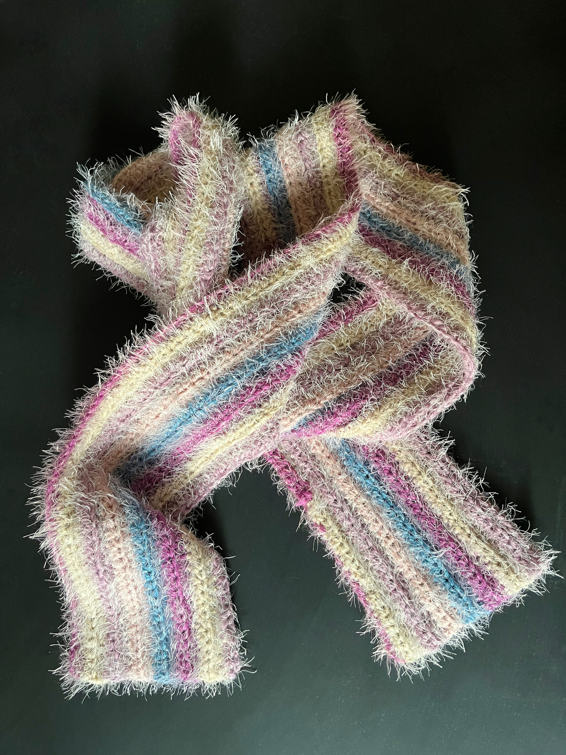 DIY Crochet – Warm, Fuzzy Scarf Pattern – Whole Heartily