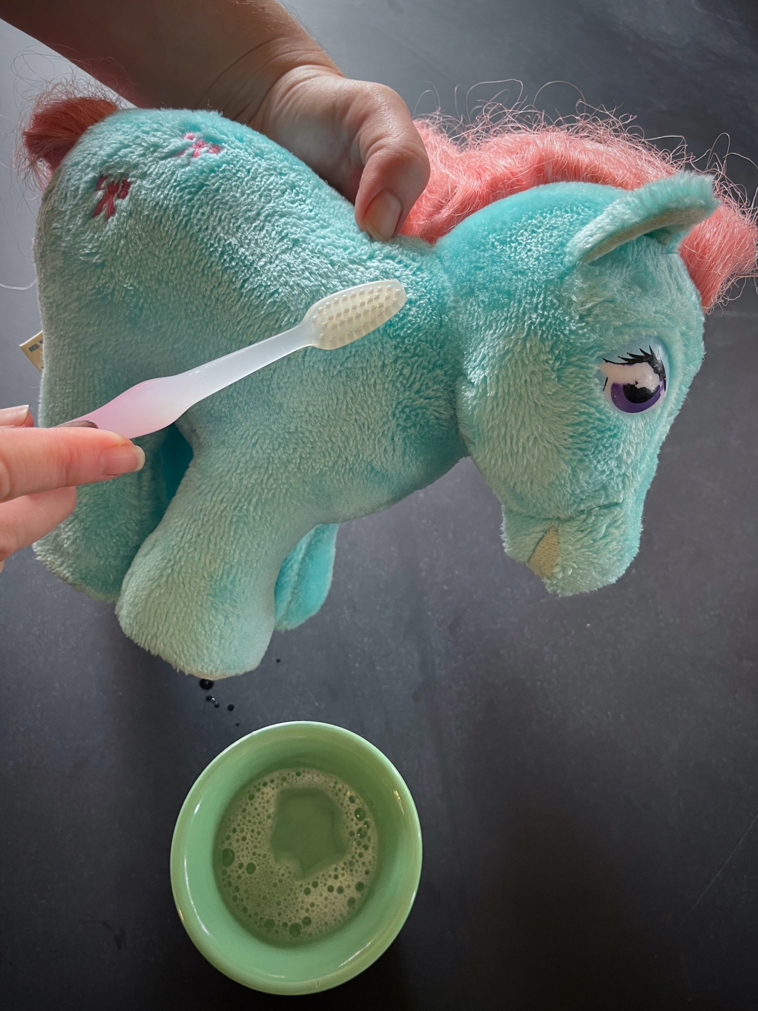 How to Clean – Classic My Little Pony Plushies – Whole Heartily