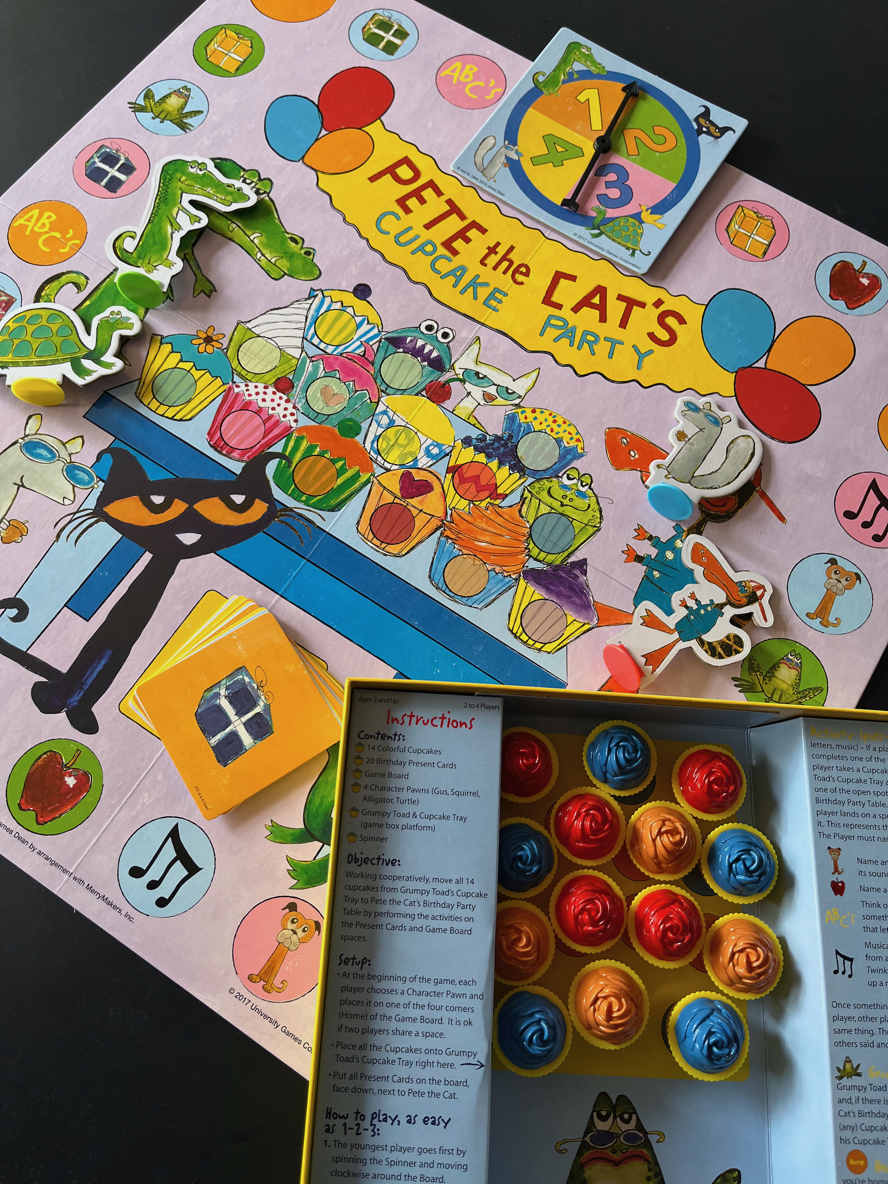 How to Play – Pete the Cat: The Missing Cupcakes Game – Whole Heartily