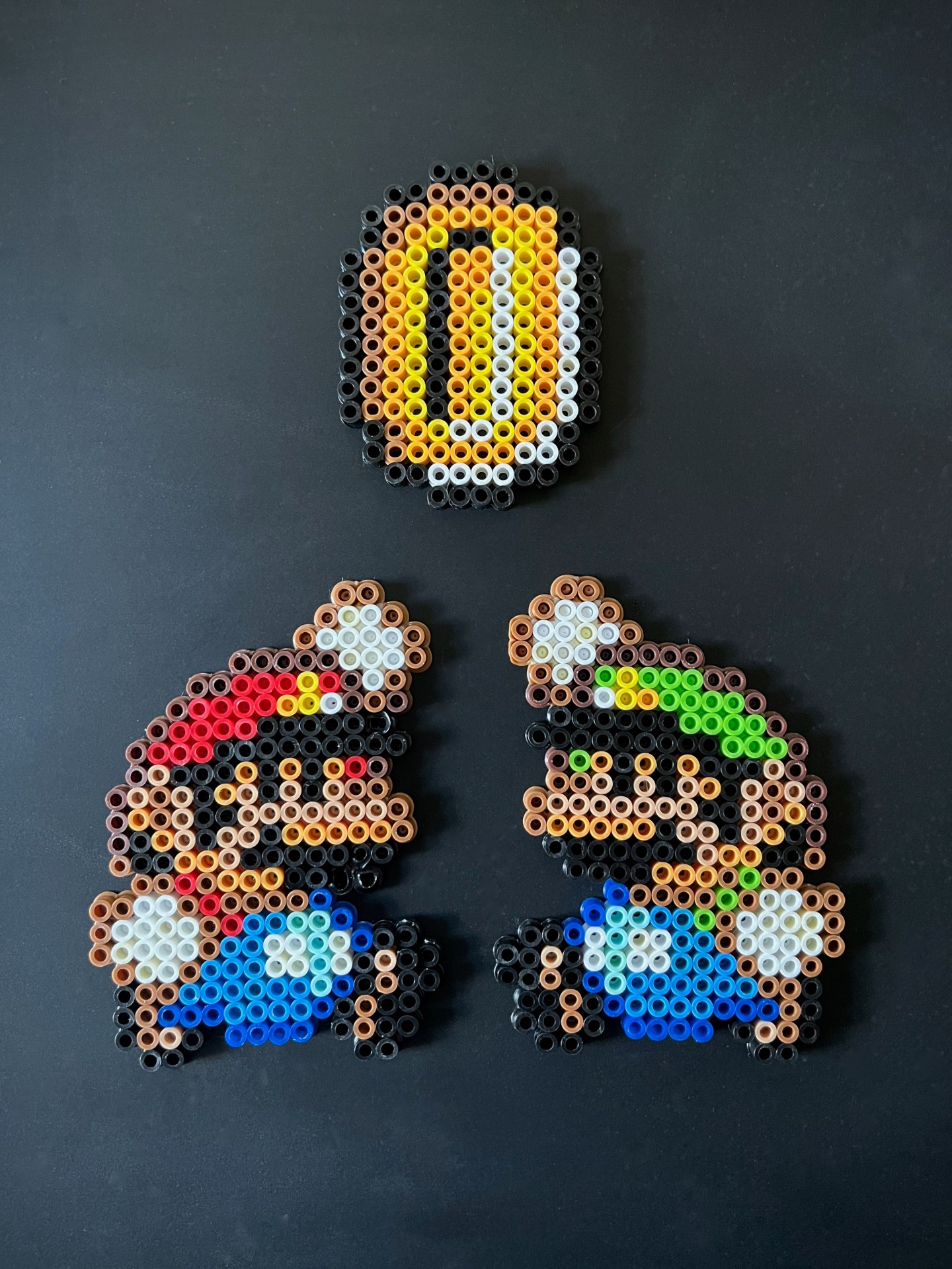 DIY Fuse Bead – Super Mario World Magnets – Whole Heartily