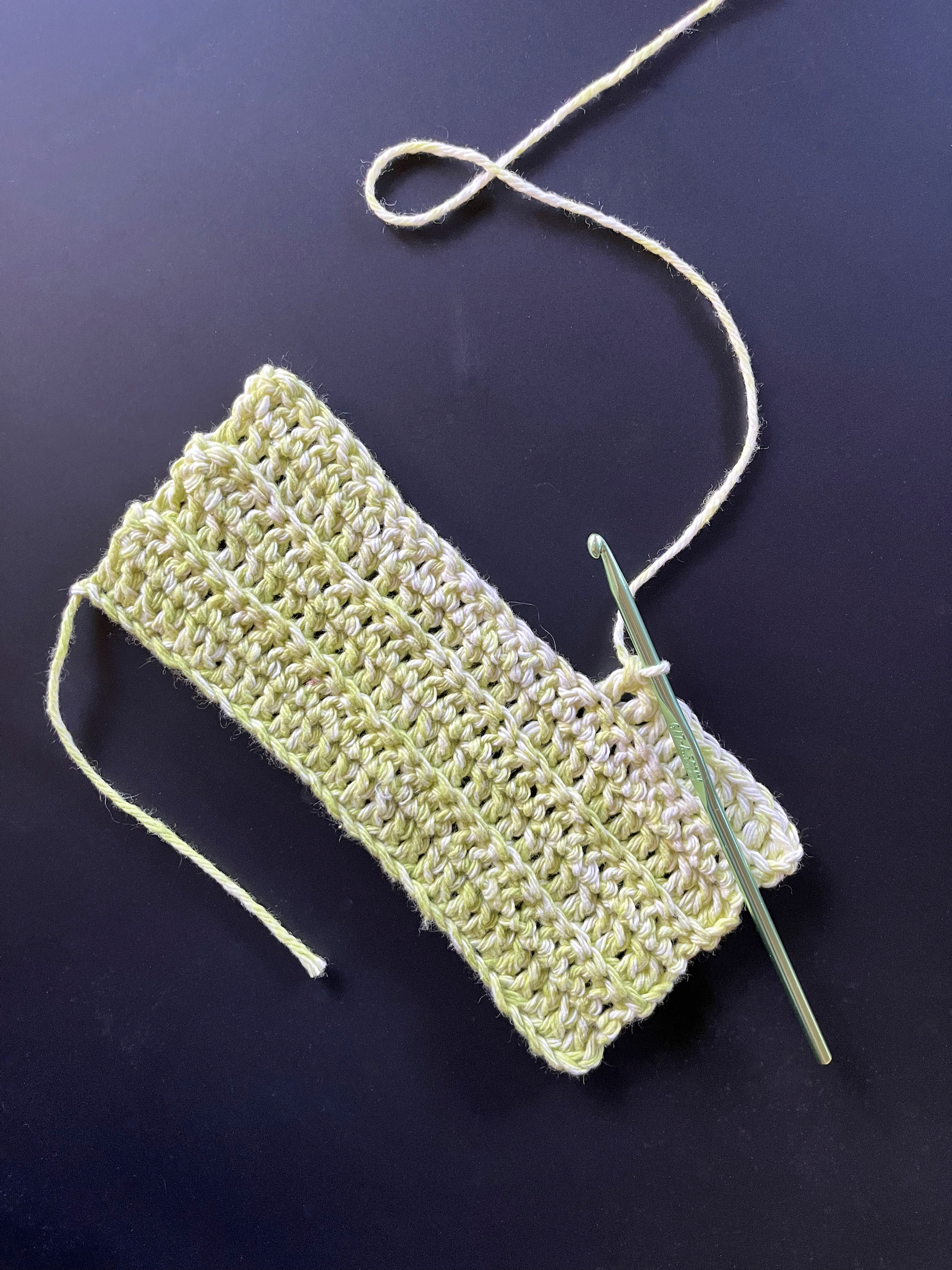 DIY – Double Crochet Dish Cloth – Whole Heartily