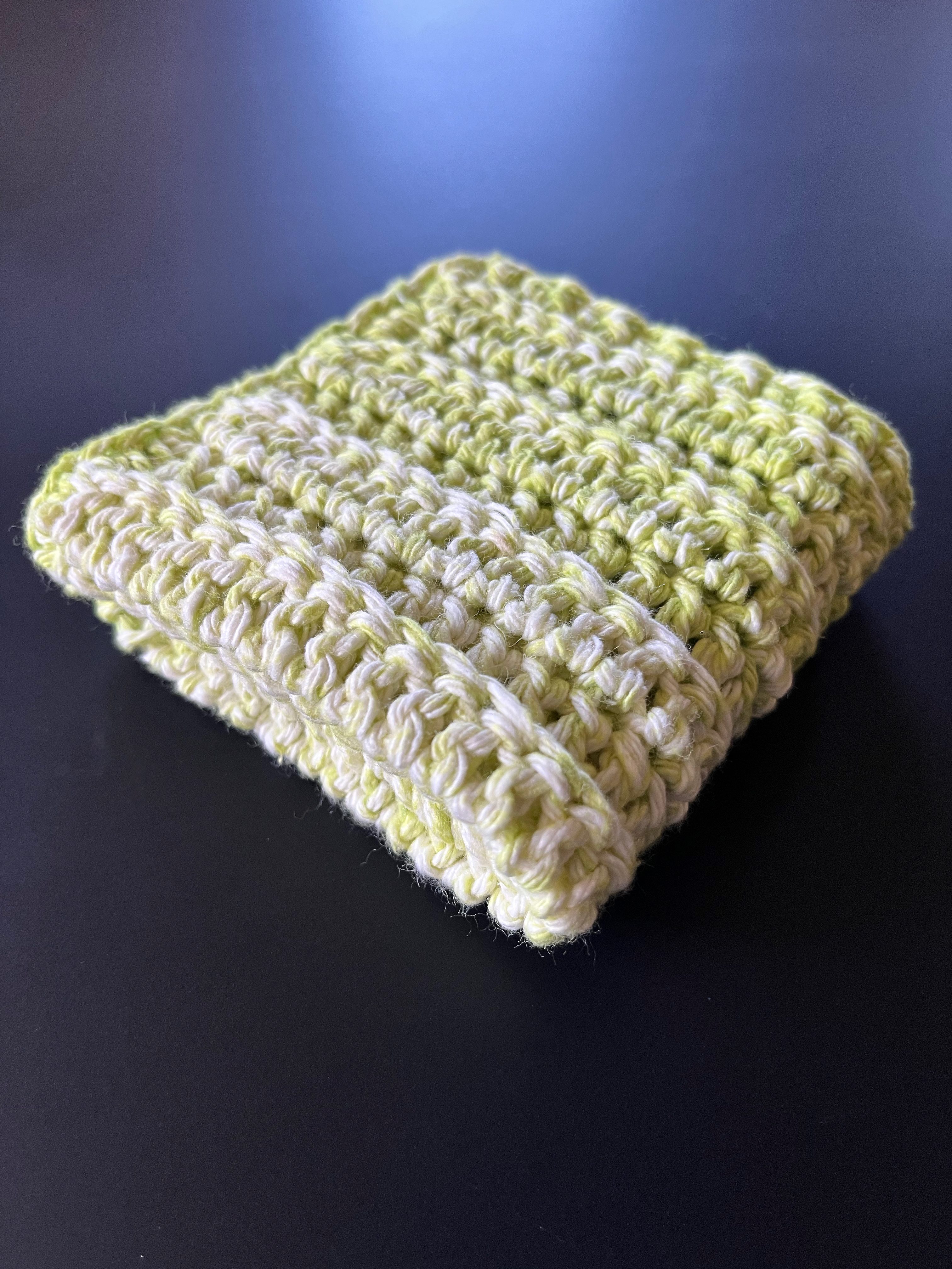 DIY – Double Crochet Dish Cloth – Whole Heartily