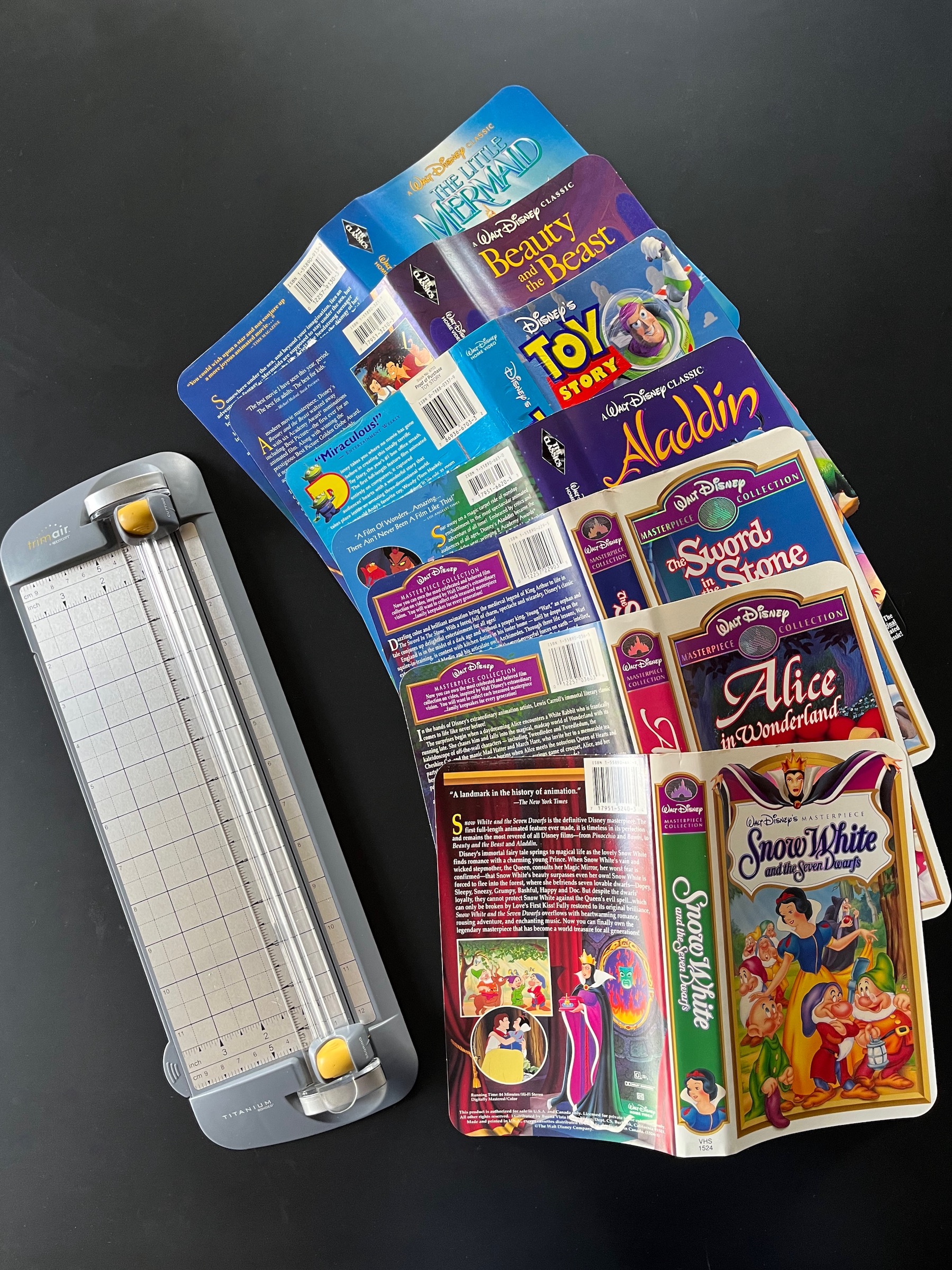 DIY – Disney VHS Bookmark – Whole Heartily