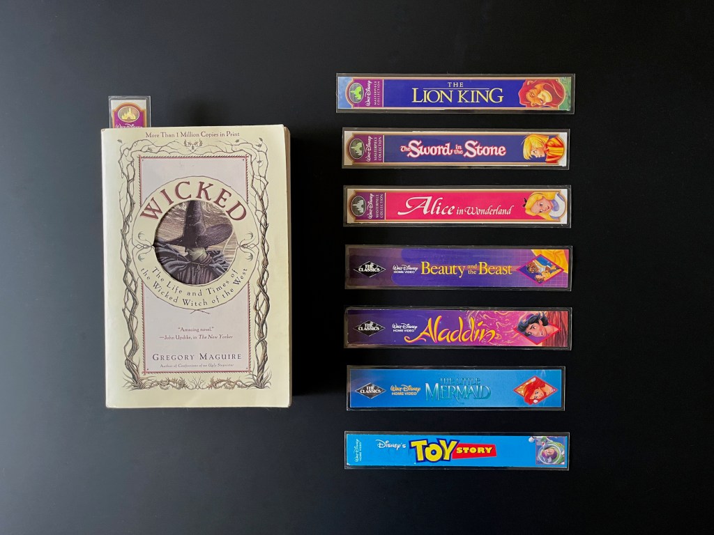 DIY – Disney VHS Bookmark – Whole Heartily