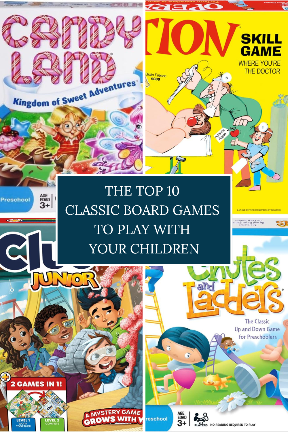 Top 10 Classic Board Games to Play with your Children – Whole Heartily
